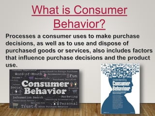 Consumer buying behavior & Process | PPTX