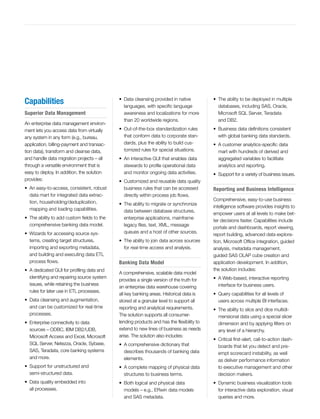 SAS® Customer Analytics for Banking | PDF | Databases | Computer ...