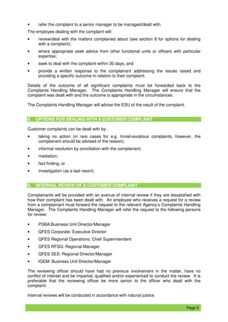 Customer complaints-procedure | PDF