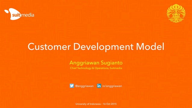 Customer Development Model | PPT