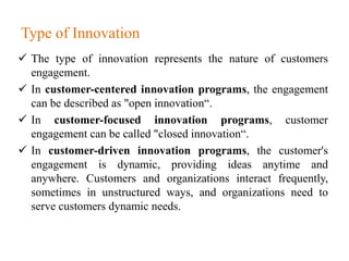 Customer driven-innovation | PPT