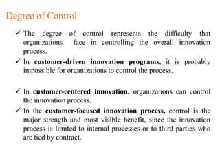 Customer driven-innovation | PPT