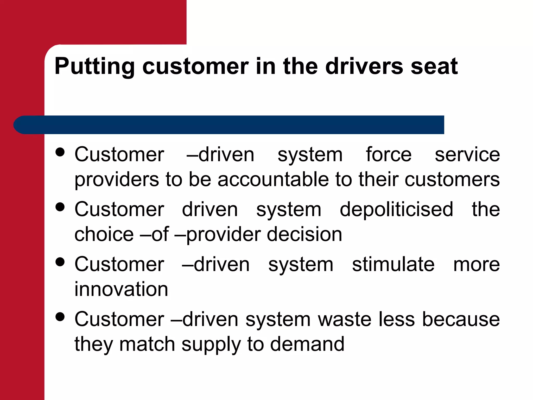 Customer driven government | PPT