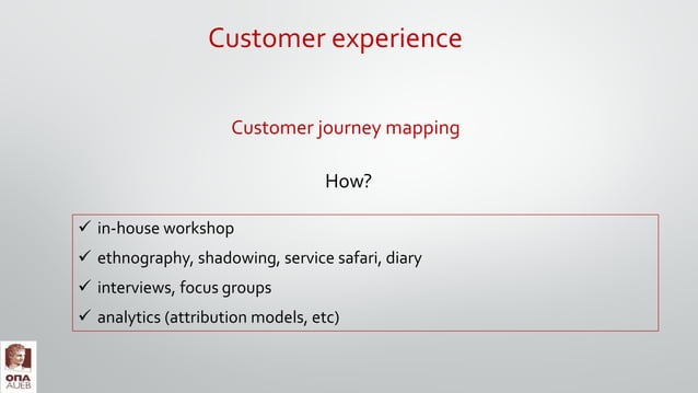 A Customer experience management framework | PDF