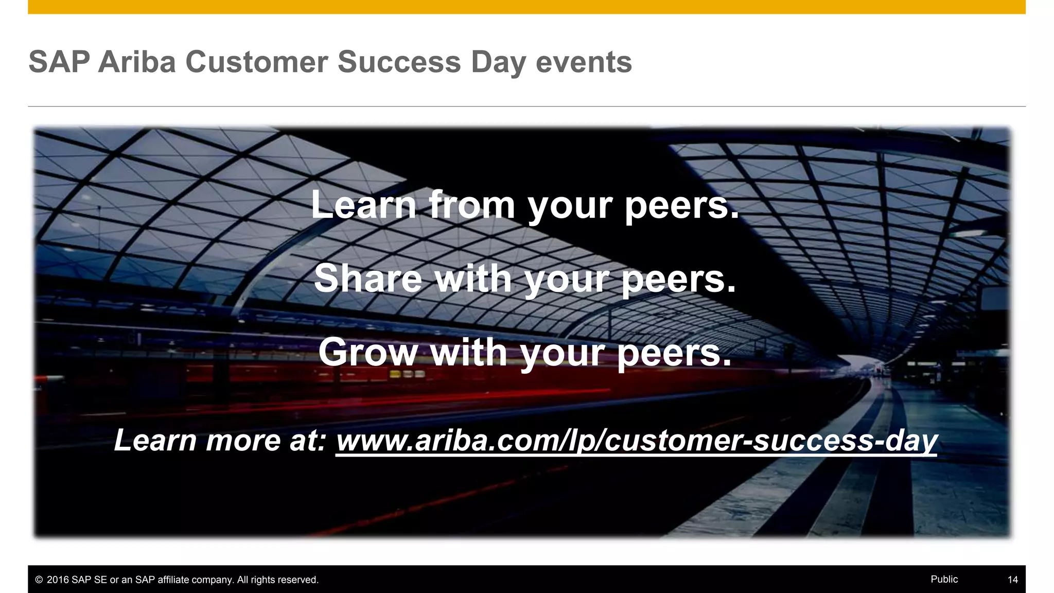Experience the New Look and Feel of Ariba Connect | PPTX