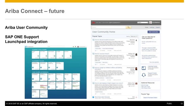 Experience the New Look and Feel of Ariba Connect | PPT