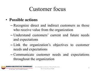 Customer: Focus, satisfaction, Complaints, Retention and orientation | PDF