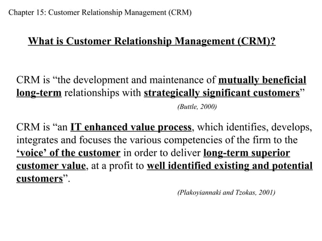 Customer relationship-management1 | PPT