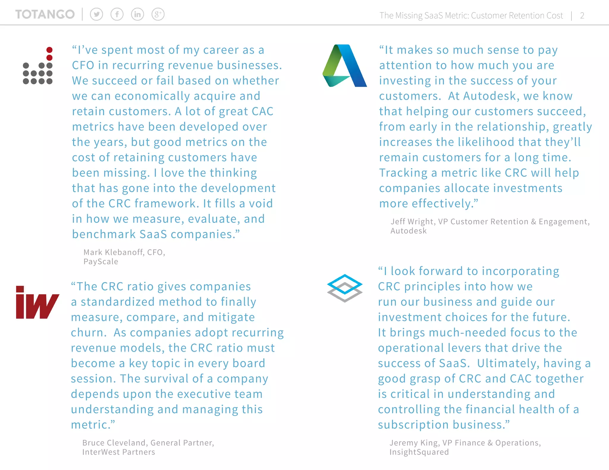 Customer Retention Cost Report | PDF