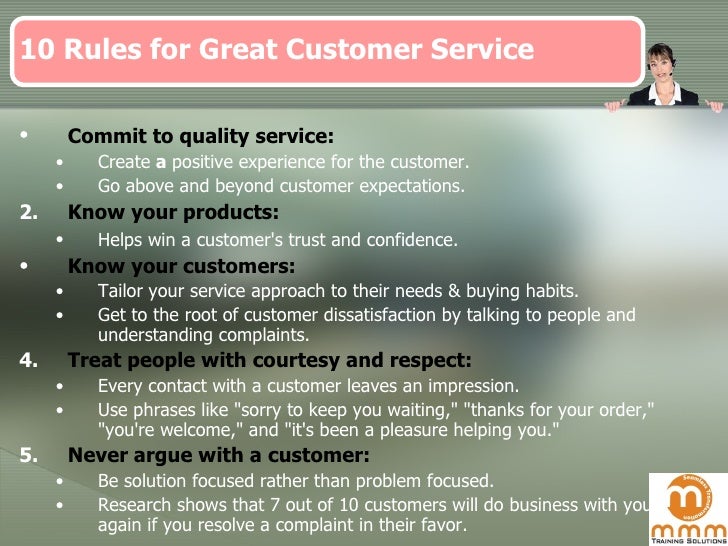Customer Service