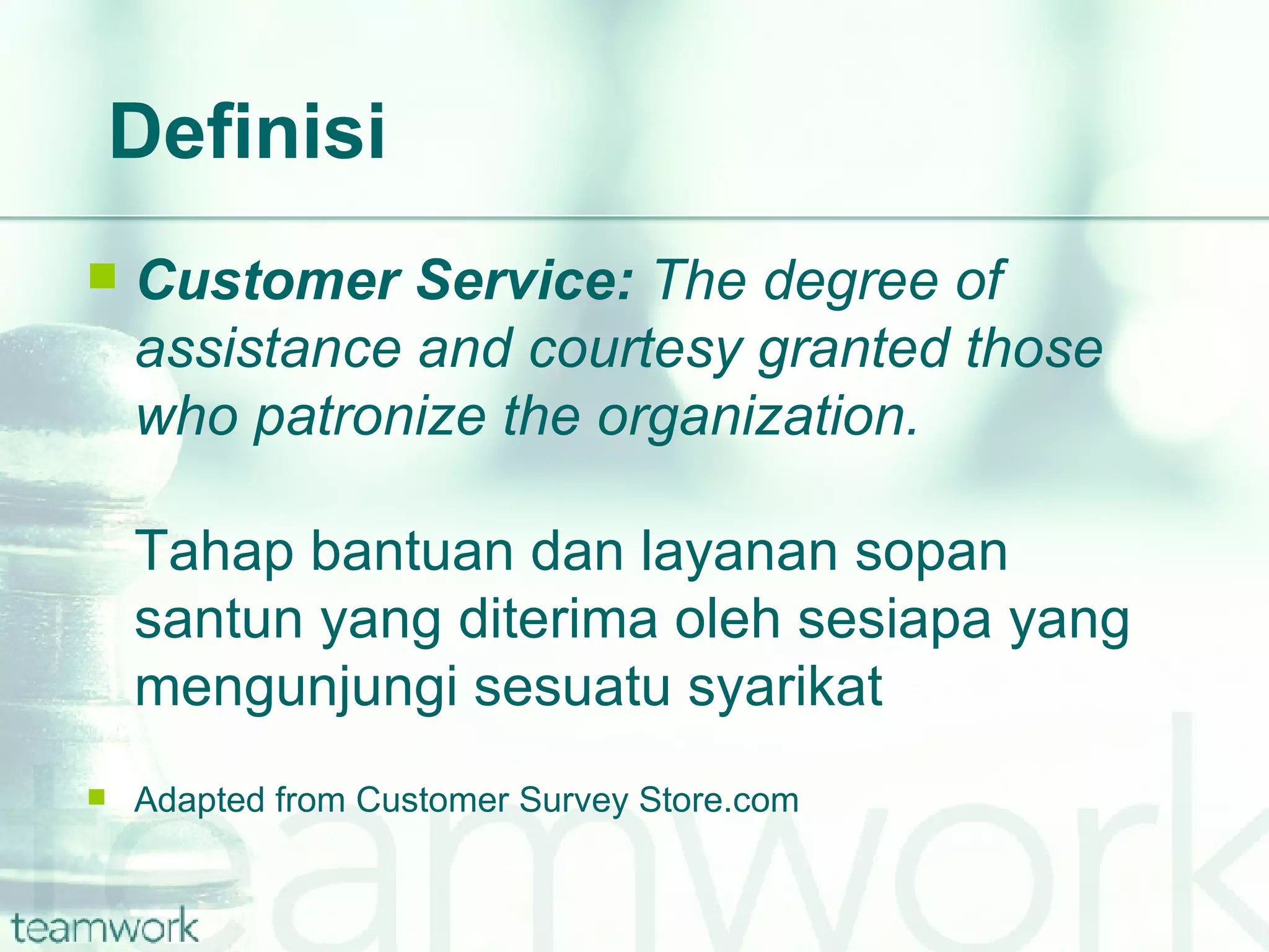 Customer Service 2 Training | PPT