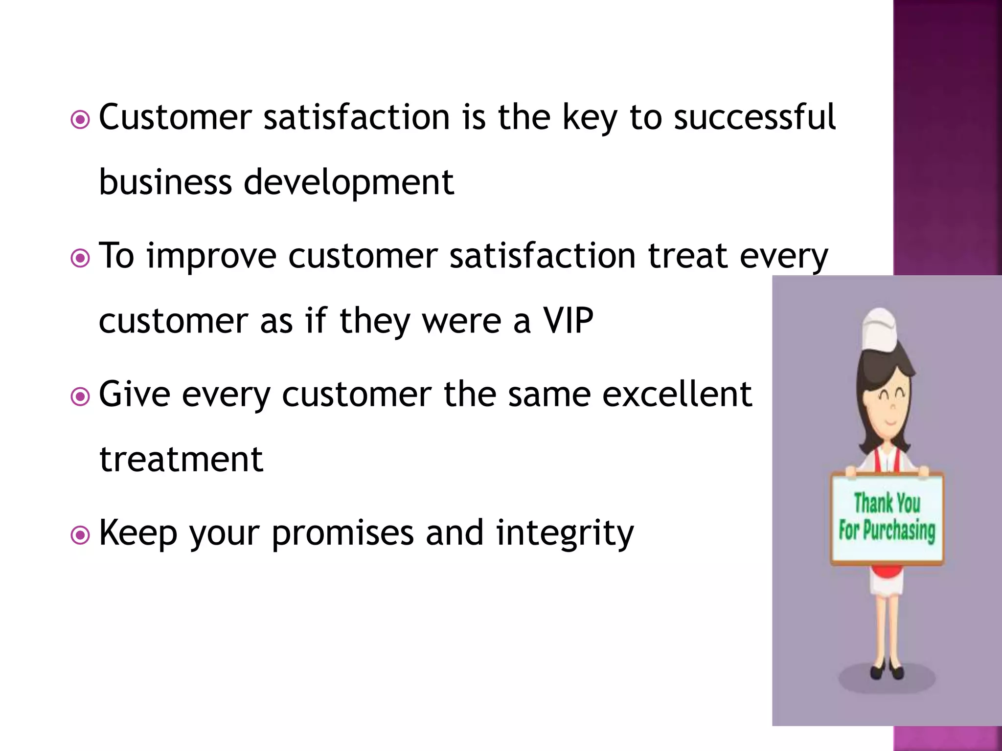 Customer satisfaction | PPT