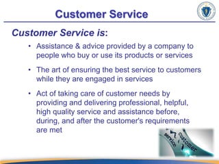 Customer Service Training ppt | PPT