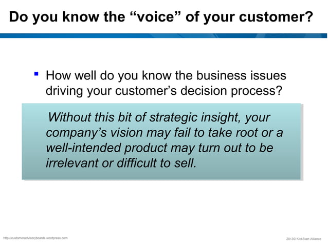 Customer advisory boards best practices | PPT | Sales | Business