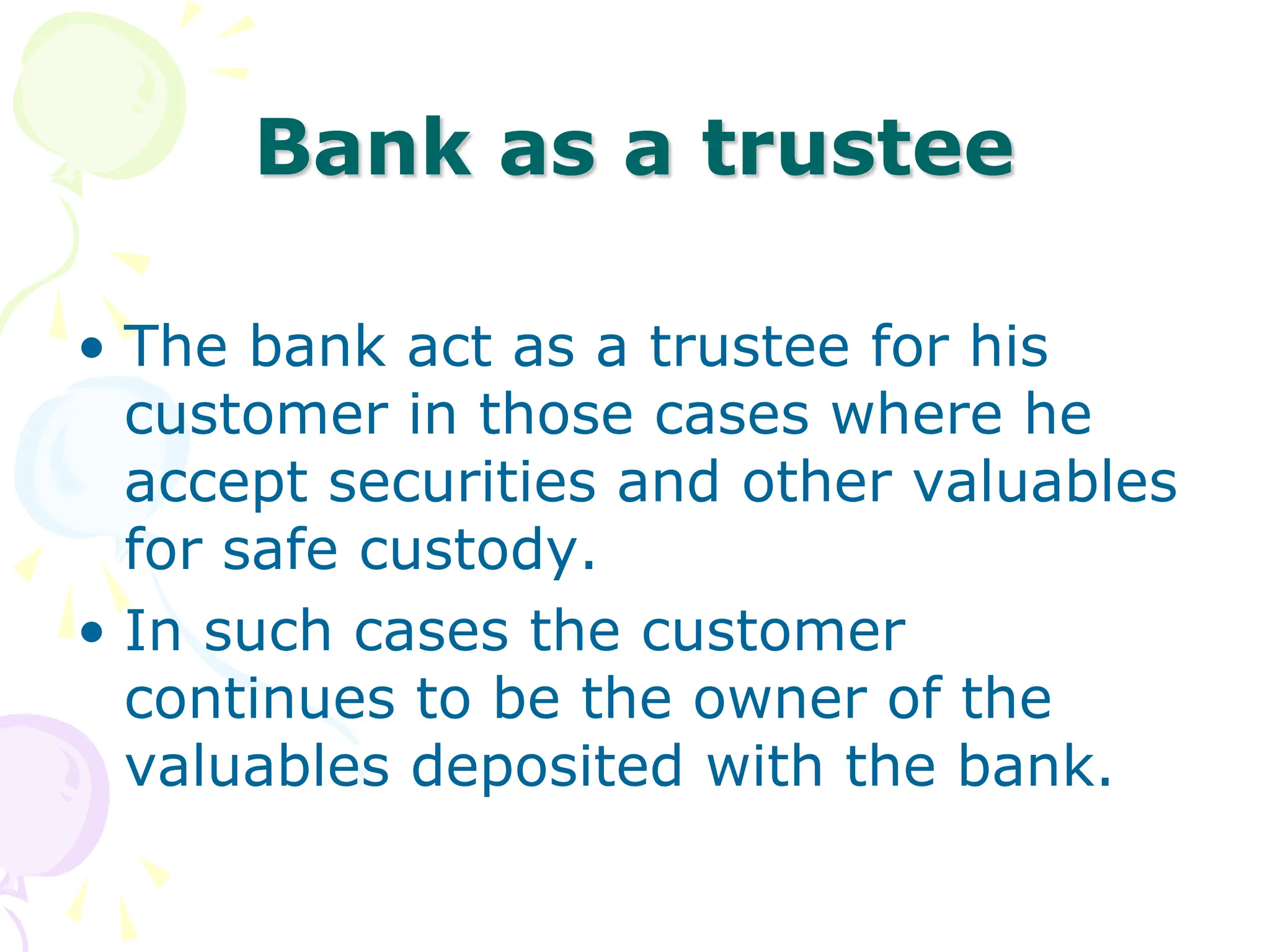 Customer and Banker Relationship overview.ppt