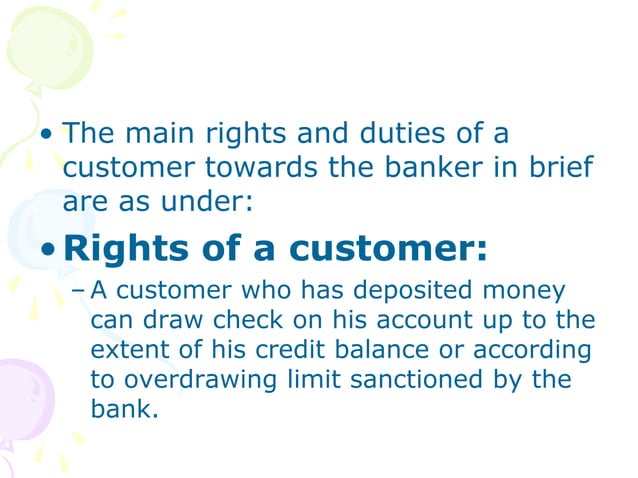 Customer and Banker Relationship overview.ppt