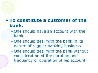 Customer and Banker Relationship overview.ppt