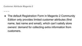 Customer attribute | PPT