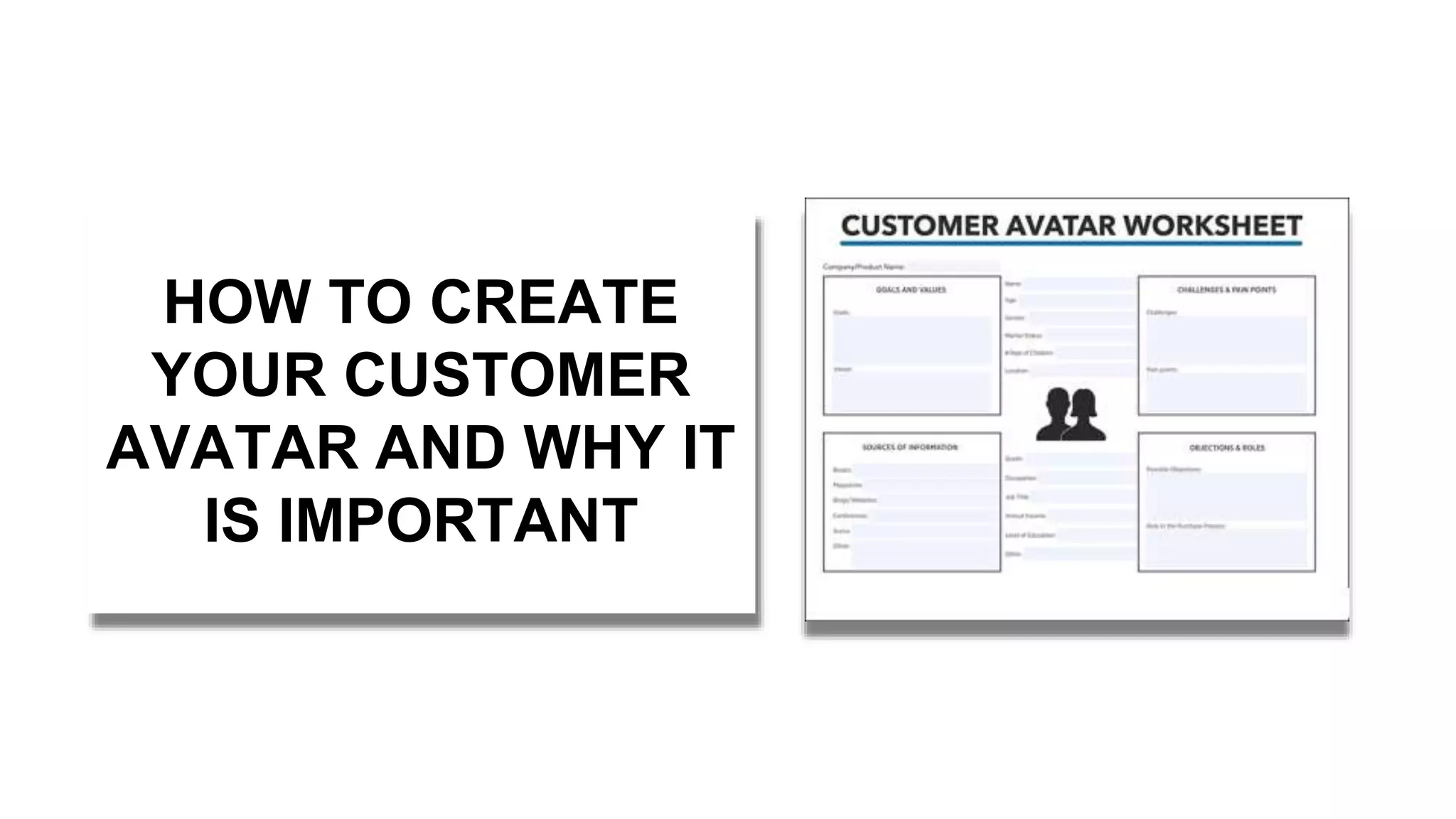 How To Create Your Customer Avatar And Why It Is So Important! | PPT