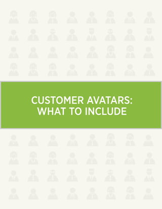 Customer Avatar Worksheet [Ebook + Template] | PDF | Internet for ...