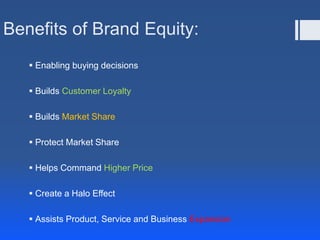 Customer based brand equity model | PPTX