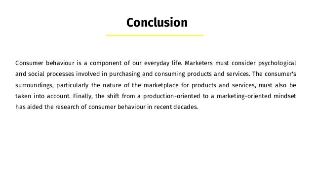 Customer behaviour | PPTX