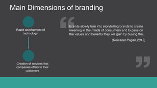Customer brand interaction through social media | PPT
