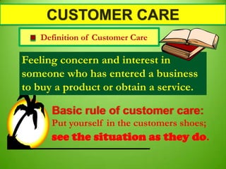 Customer care n public relations | PPTX