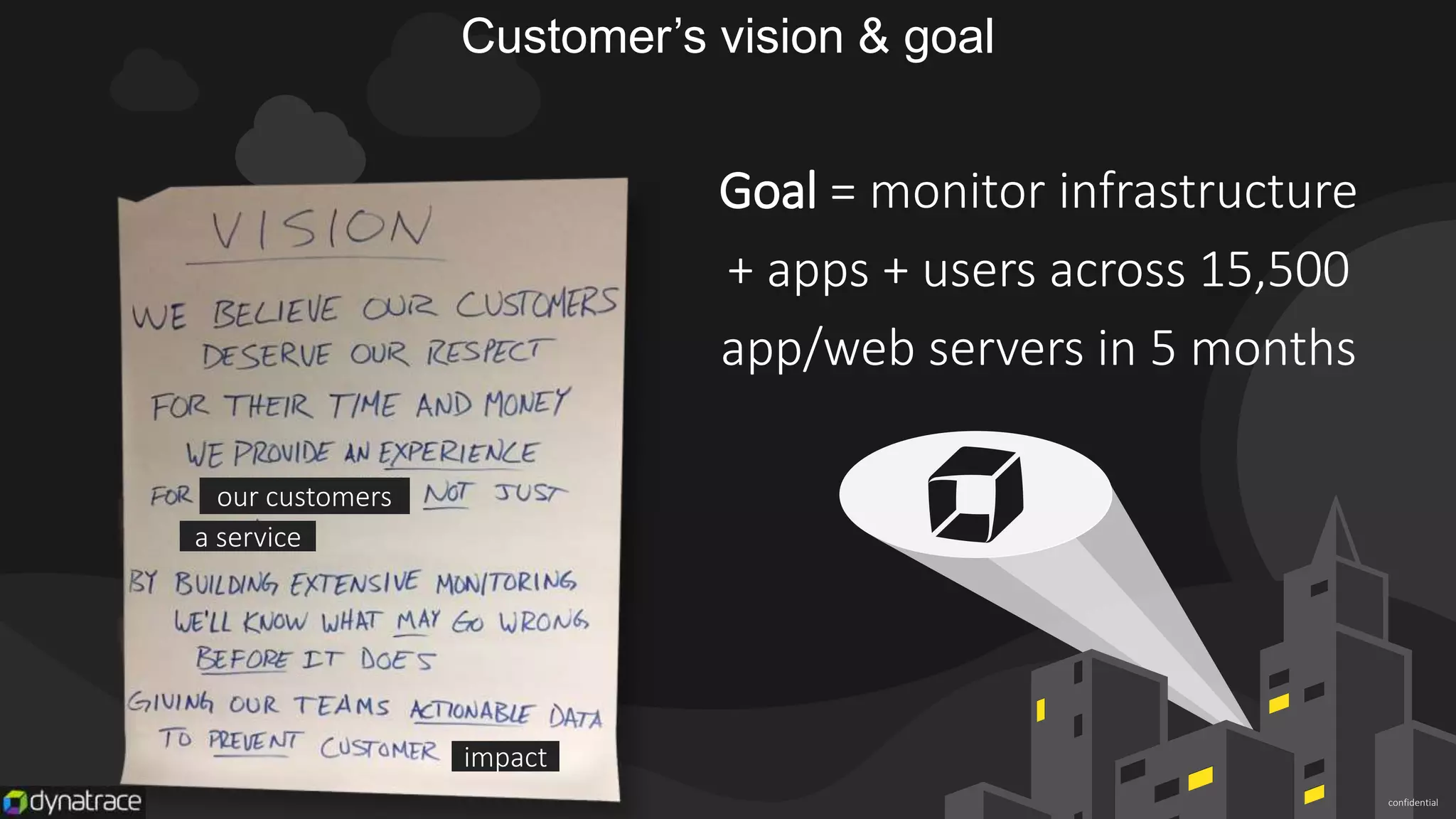 Customer case - Dynatrace Monitoring Redefined | PPTX
