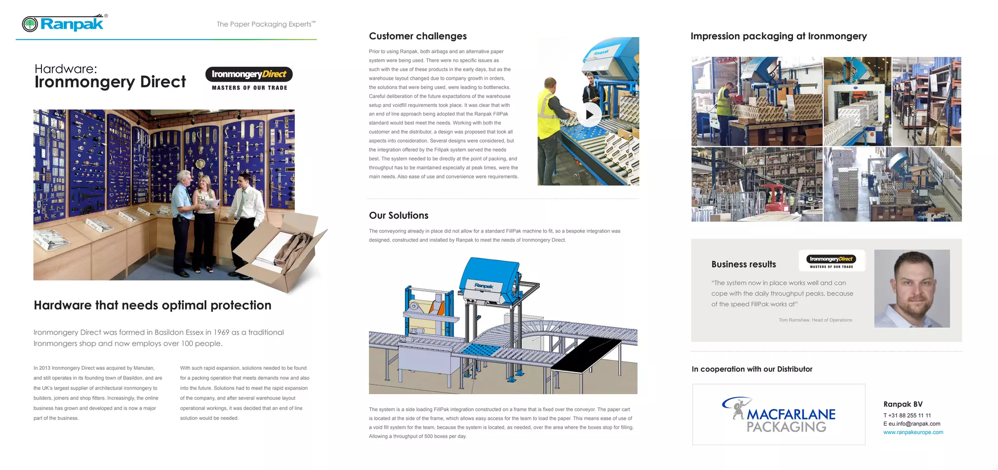 Customer case Ironmongery Direct | PDF