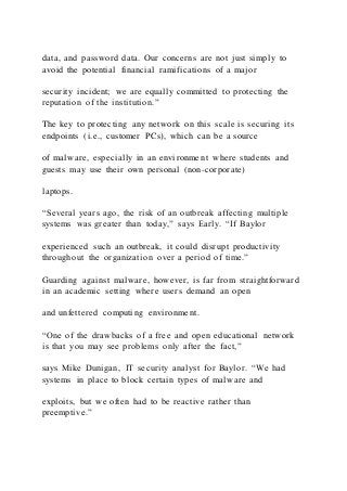 Customer Case Study © 2010 Cisco Systems, Inc. All rig | PDF