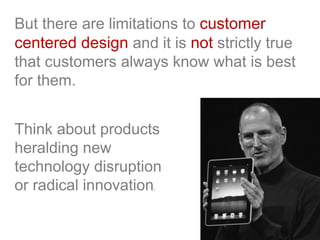 Customer Centered Design - Briefly Explained | PDF