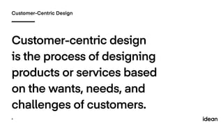 Customer centric design idean chirryl lee ryan cwin18 nyc | PDF