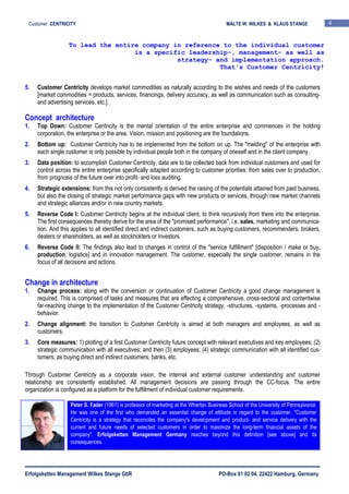 Customer centricity 2013 english | PDF