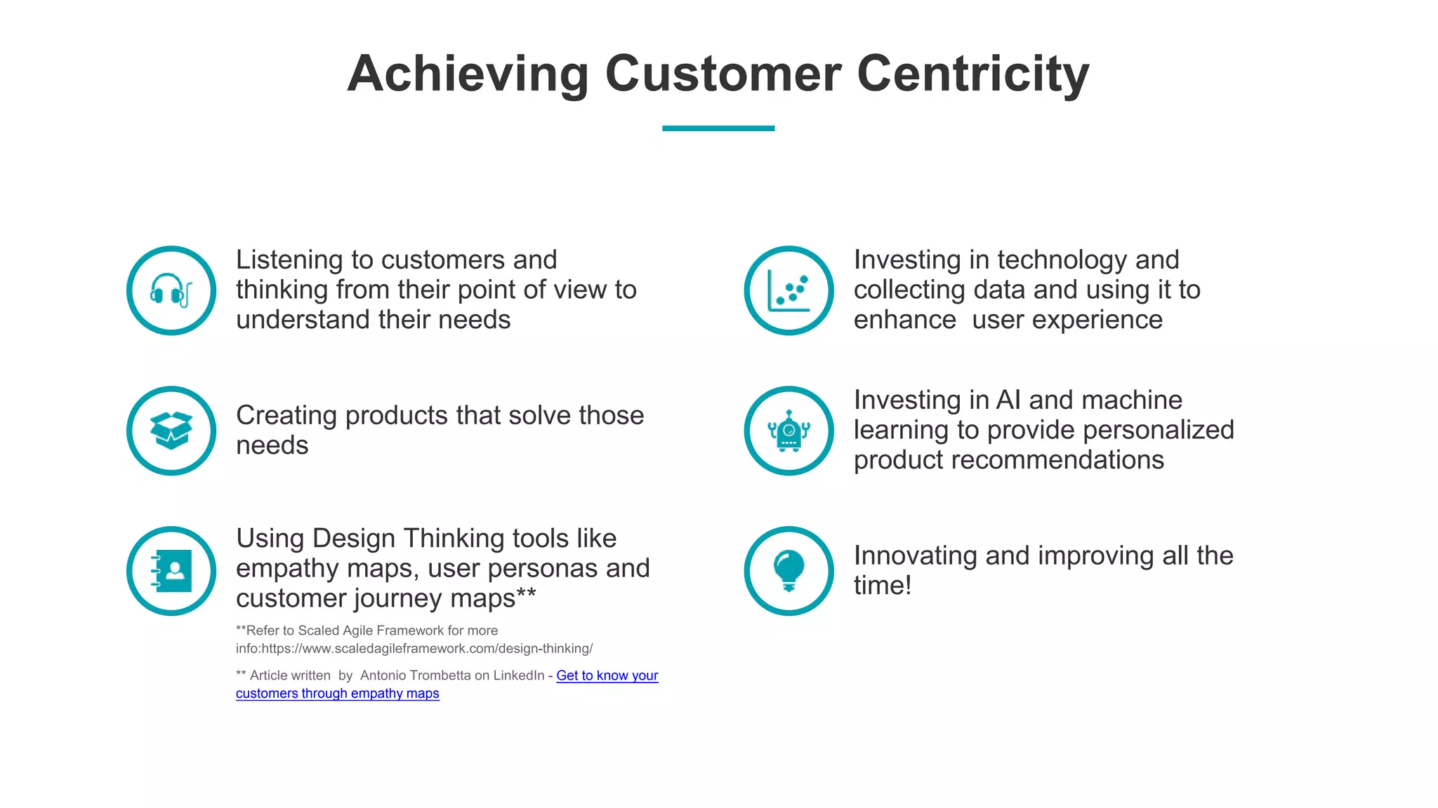 Customer centricity presentation | PPTX