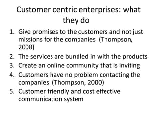 Customer centric marketing | PPTX