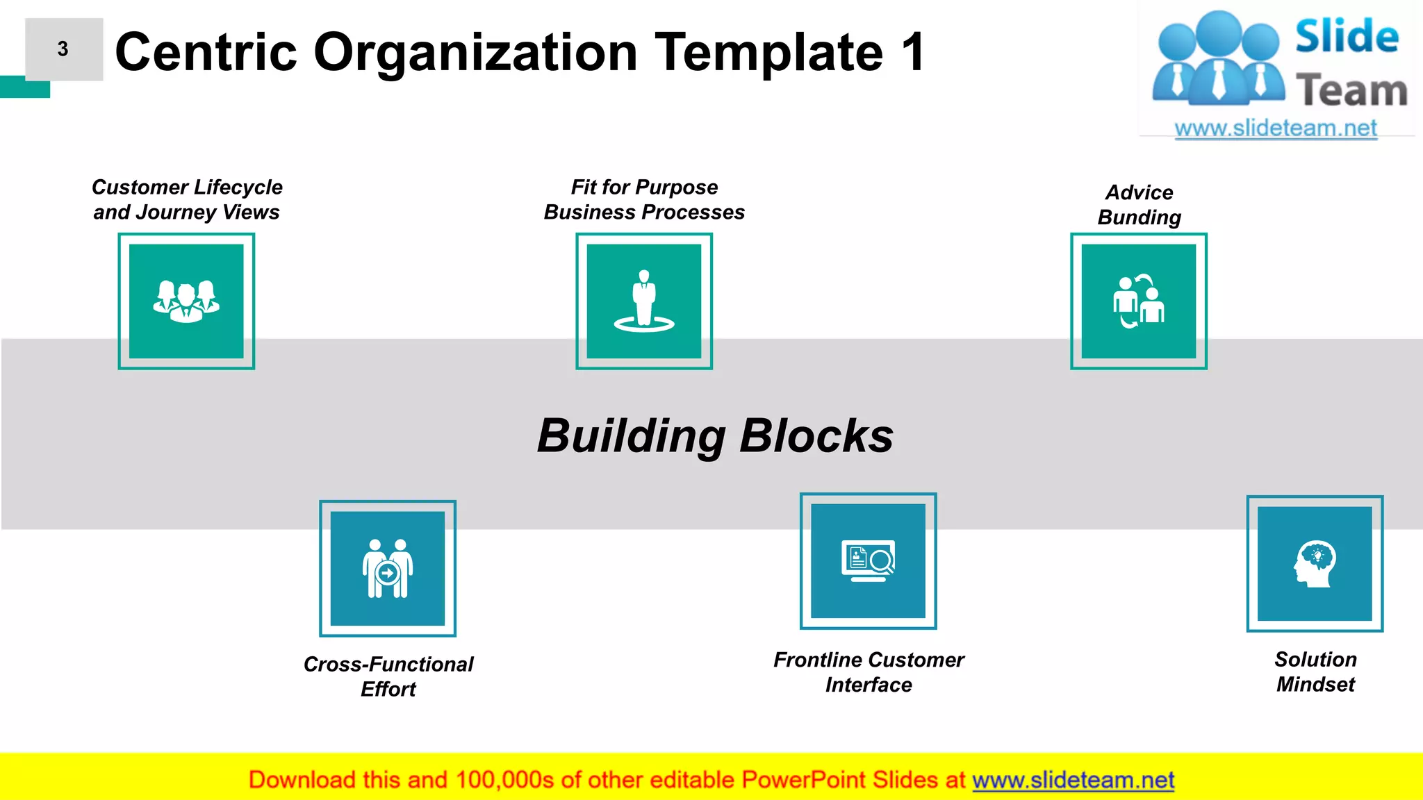 Customer Centric Marketing Organization Structure PowerPoint Presentation Slides | PPT