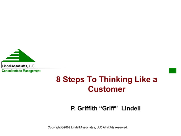 Customer Centri Cthinking | PPT