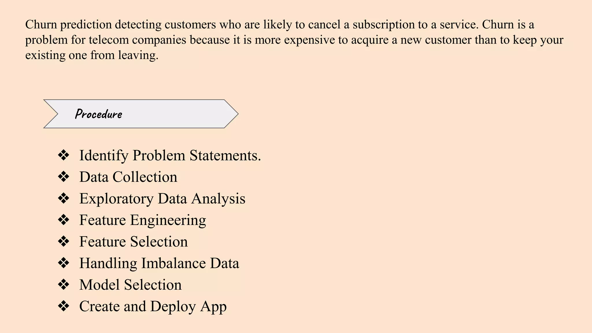 Customer Churn Analysis and Prediction | PPTX