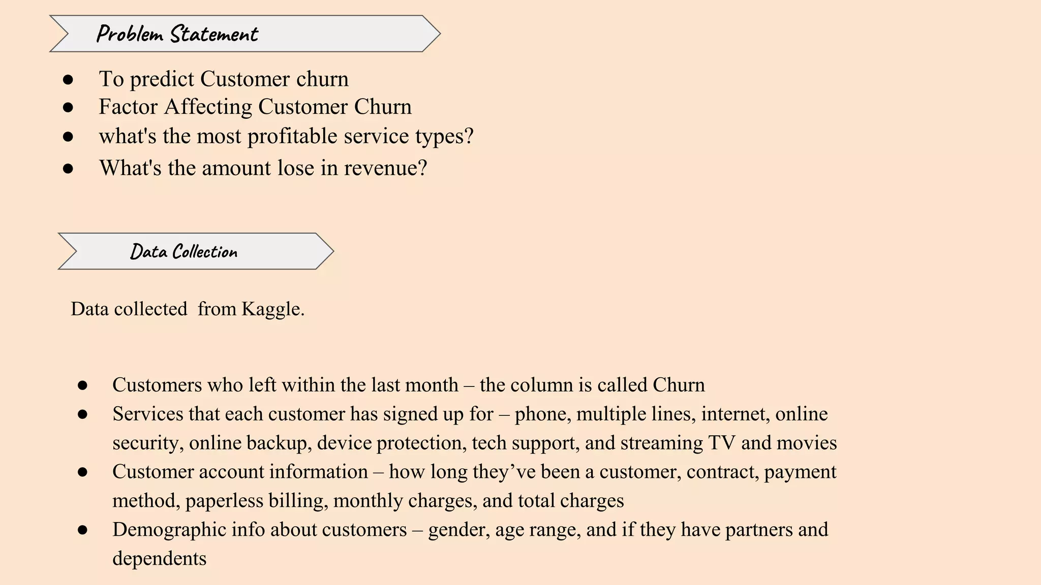 Customer Churn Analysis and Prediction | PPTX