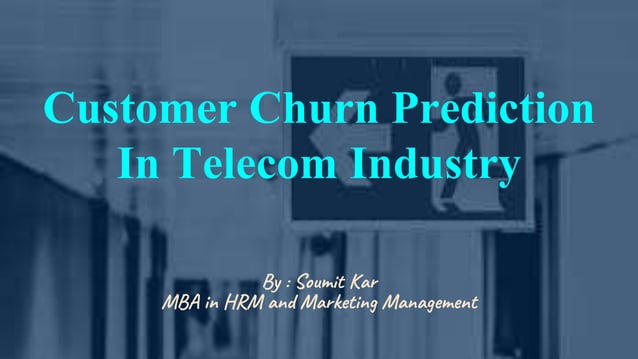 Customer Churn Analysis and Prediction | PPTX