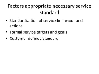 Customer defined standard | PPTX