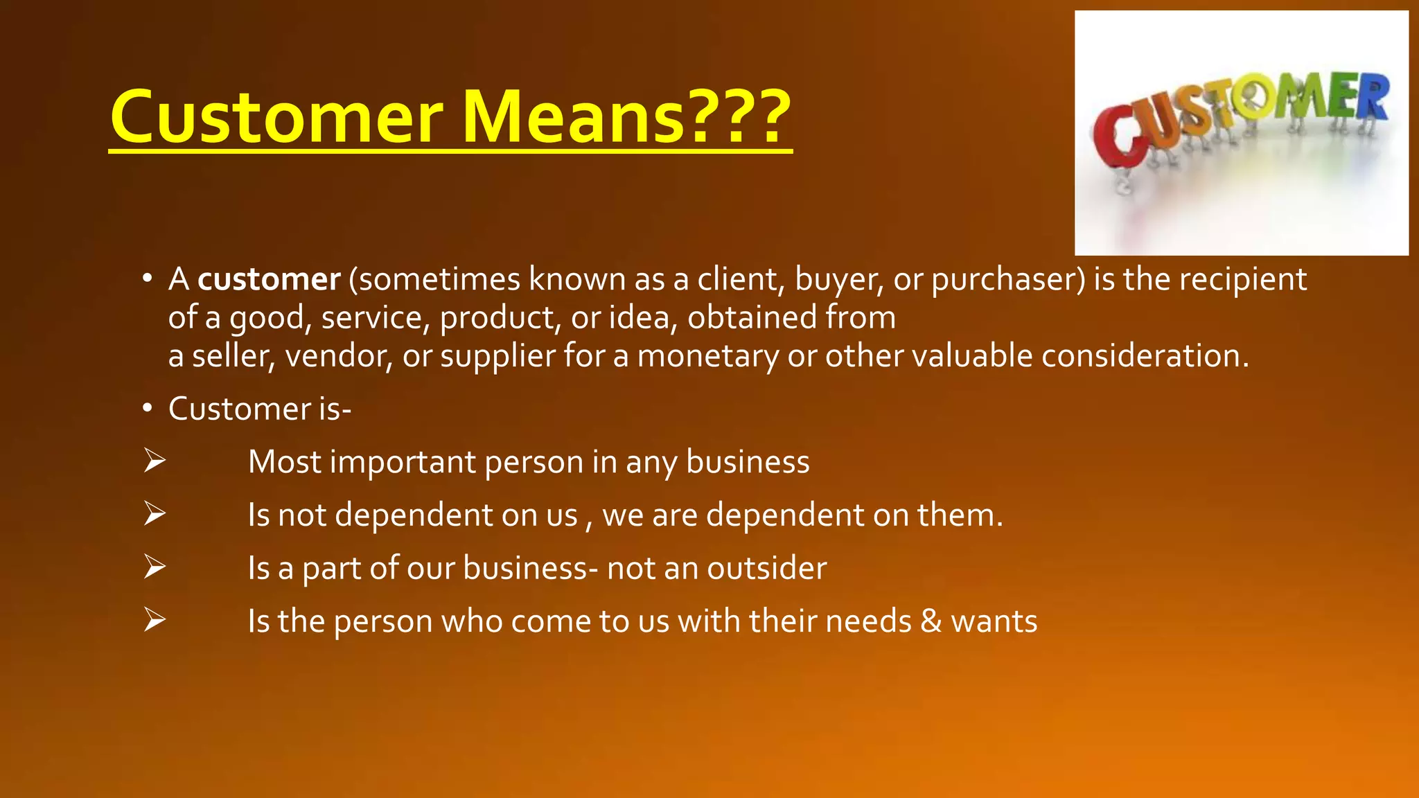 Customer delight | PPTX