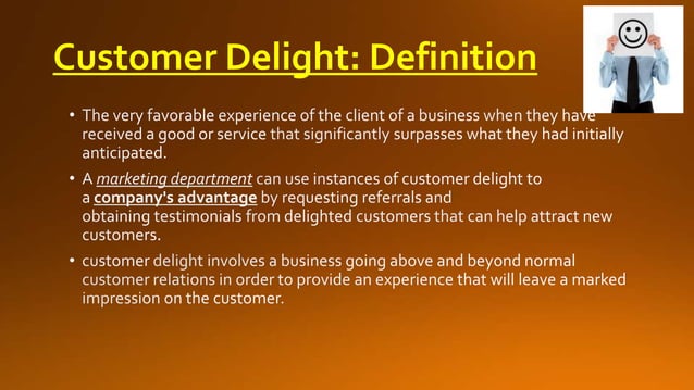 Customer delight | PPTX