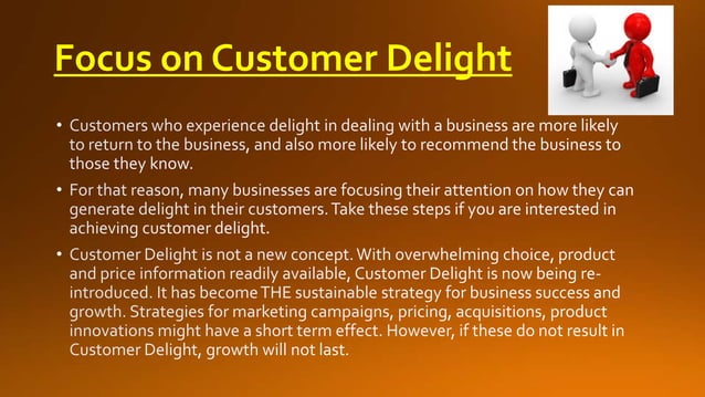 Customer delight | PPTX