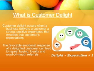 What is Customer Delight & how it is different from Customer ...