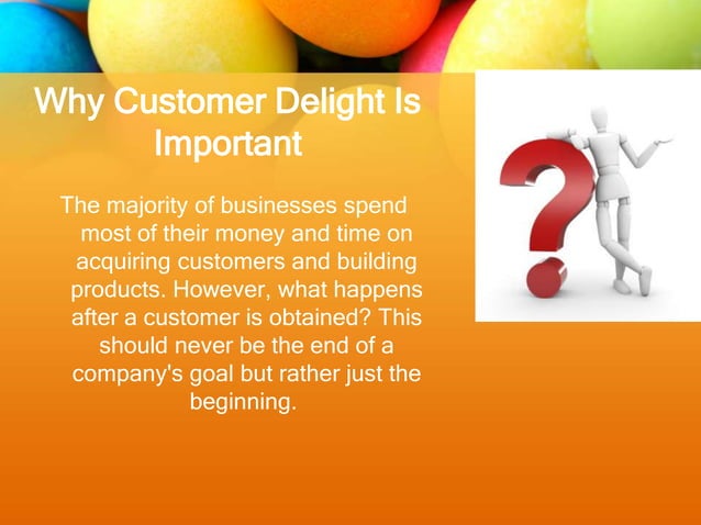 What is Customer Delight & how it is different from Customer Satisfaction | PPTX | Business ...