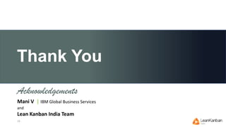 Lean Kanban India 2019 Conference | Achieving Customer Delight Using ...