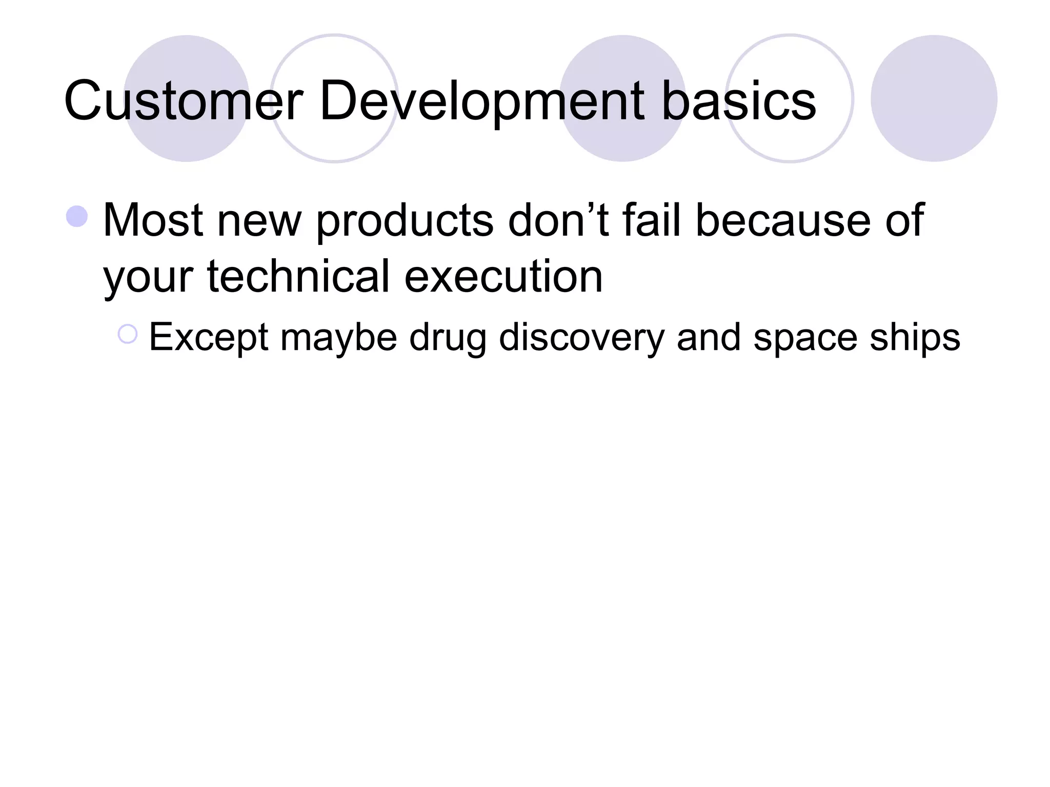 Customer development and Agile development | PPT