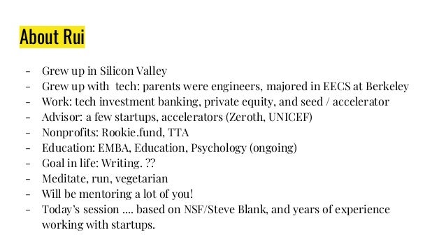 [TTA2018] Customer Development - Rui Ma 091018